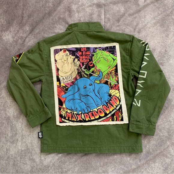 Disney | Jackets & Coats | Disney Star Wars Youth 78 Military Style ...